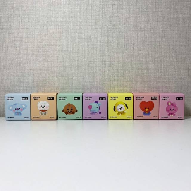 Jual READY STOCK BT21 BABY MONITOR FIGURE OFFICIAL LINE FRIENDS X ROYCHE - KOYA RJ SHOOKY CHIMMY ...