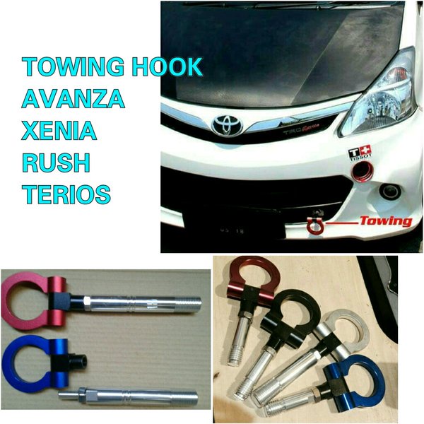 Jual Alat Derek Mobil/Towing Hook Depan Khusus Mobil Toyota Avanza Dan ...