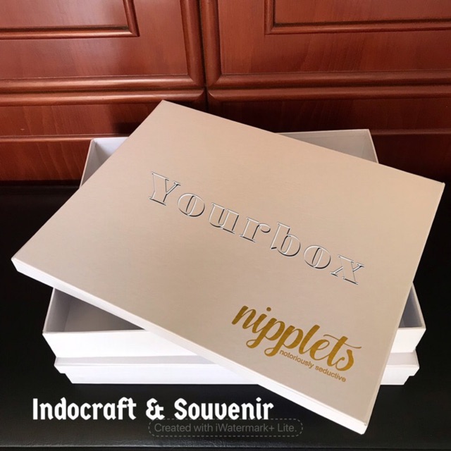 Jual Custom box logo hotprint | Shopee Indonesia