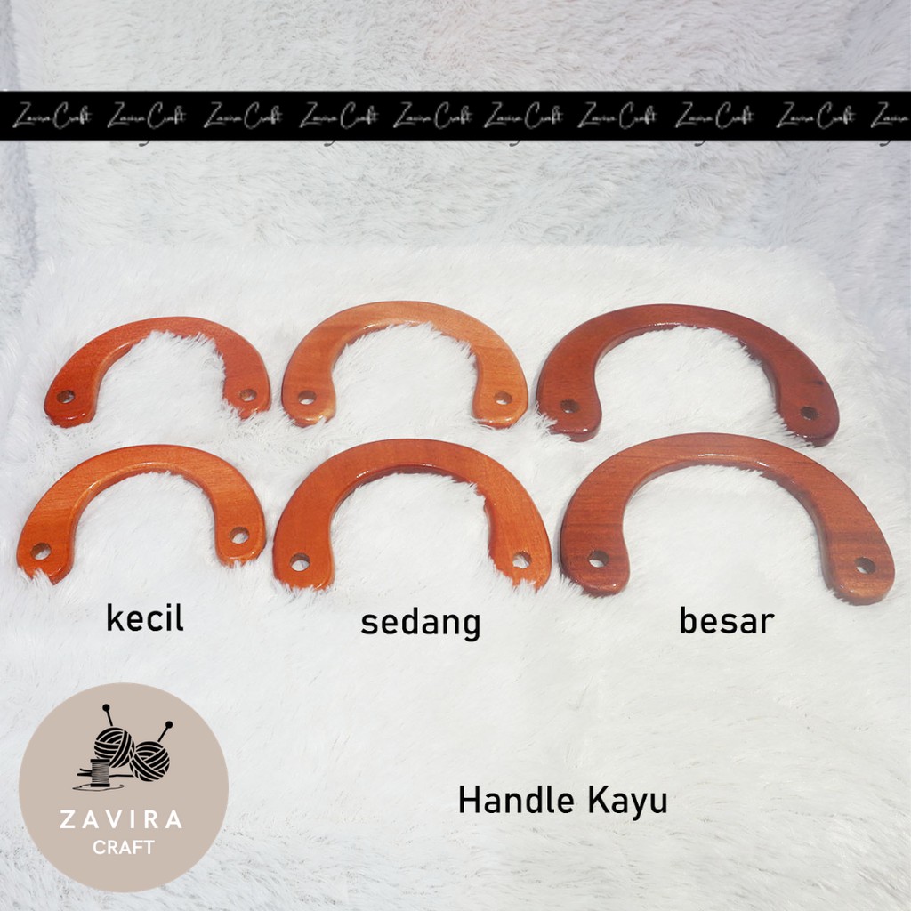 Jual HANDLE TAS KAYU MODEL C 1 PASANG | Shopee Indonesia