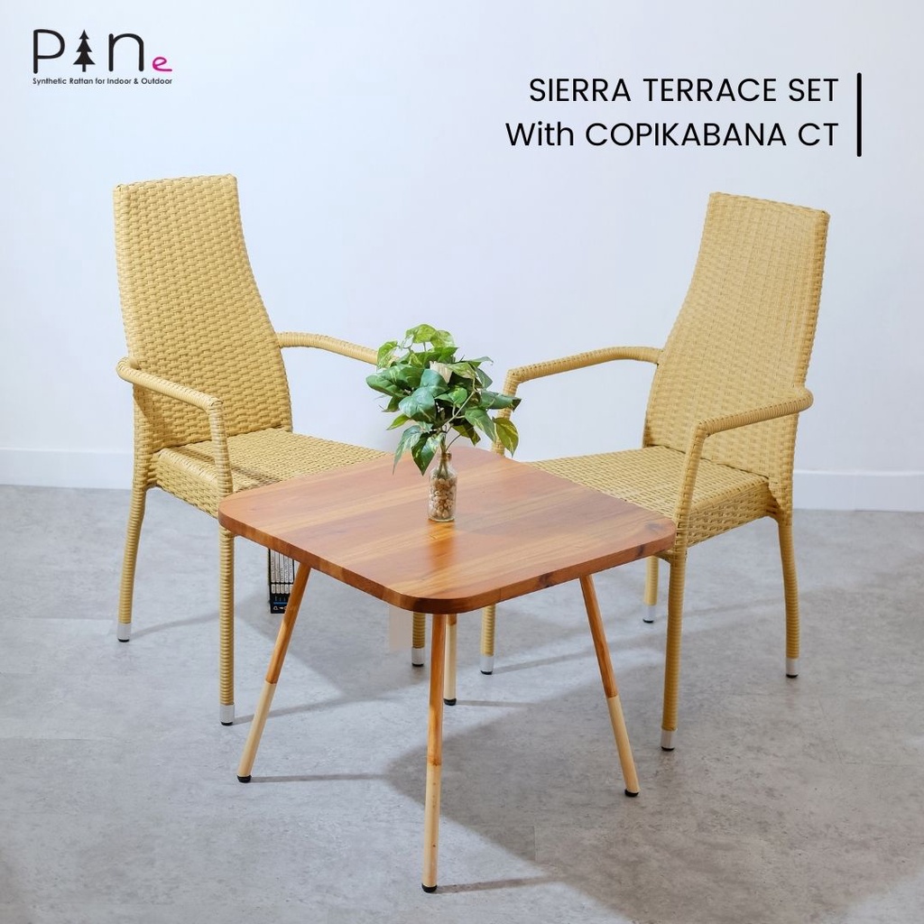 Jual Kursi Rotan Teras / 1 Set Kursi Rotan Sintetis - Sierra Terrace ...