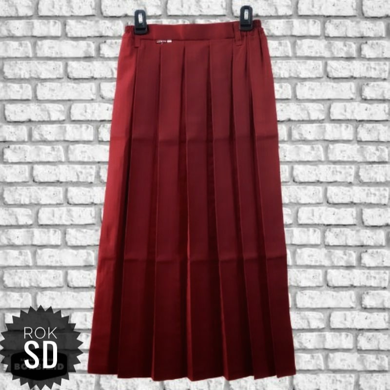 Jual Seragam/Rok SD panjang wirulos / seragam SD rok panjang / rok SD ...