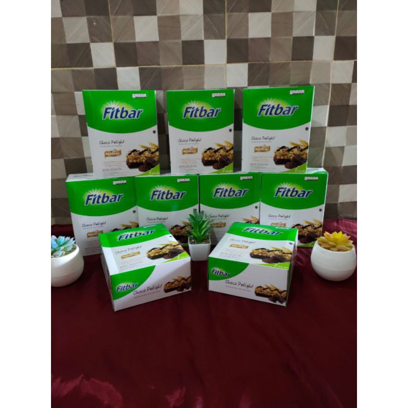 Jual FITBAR DAN FITBAR PROTEIN BAR 12 PCS | Shopee Indonesia