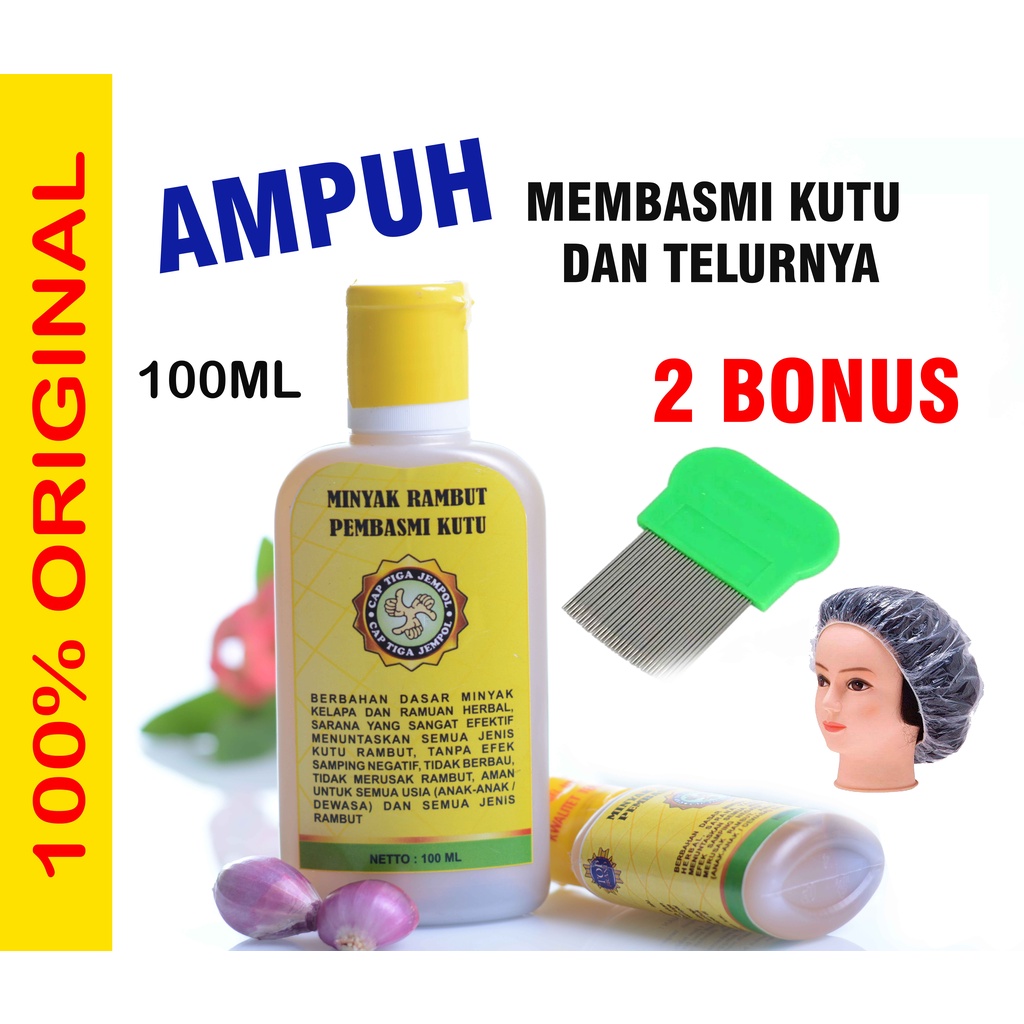 Jual Obat Kutu Rambut Dan Telurnya Minyak Rambut Pembasmi Kutu dan ...