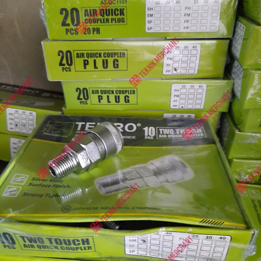 Jual TEKIRO SM 20 Nepel Air Quick Coupler Plug drat Konektor Kompresor SM20 | Shopee Indonesia