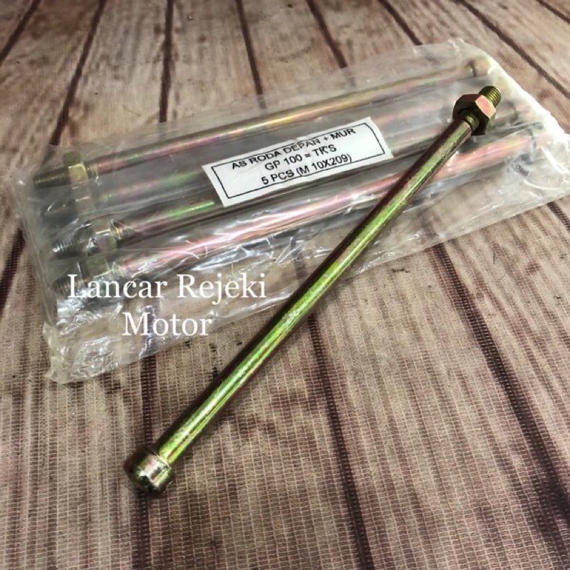 Jual As Roda Depan Suzuki GP100 GP 100 TRS | Shopee Indonesia