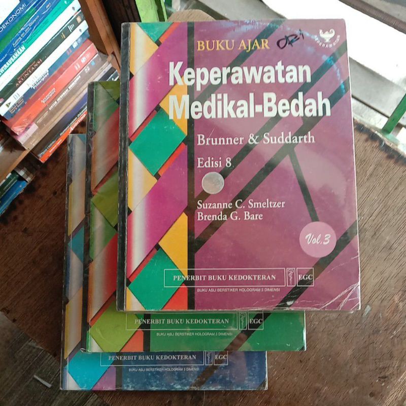 Jual Buku Ajar Keperawatan Medikal Bedah. Vol. 1, 2, 3. (100% ORIGINAL ) Edisi 8. | Shopee Indonesia