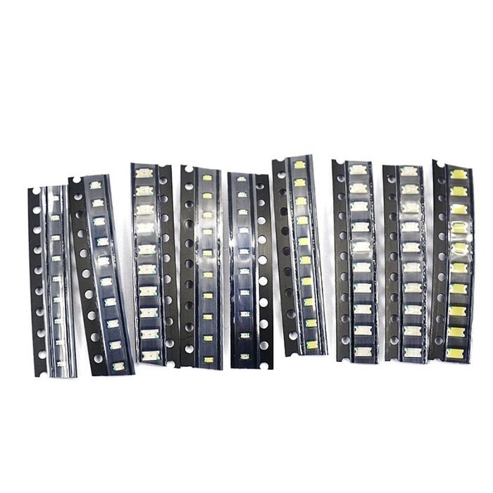 Jual LED SMD 0805 Yellow color warna Kuning SMT super bright ...