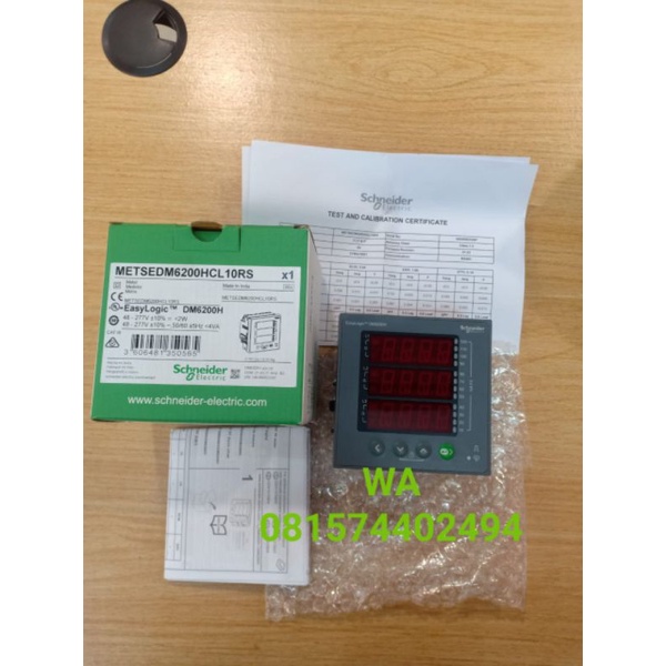 Jual DIGITAL POWER METER DM6200H METSEDM6200HCL10RS SCHNEIDER ORIGINAL ...