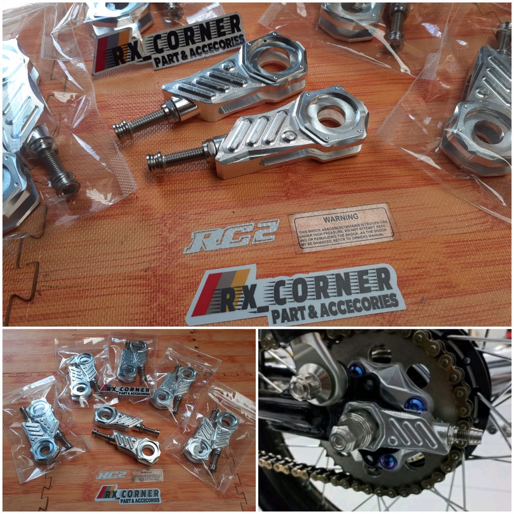 Jual stelan rantai rx king cnc set baut dan mur | Shopee Indonesia