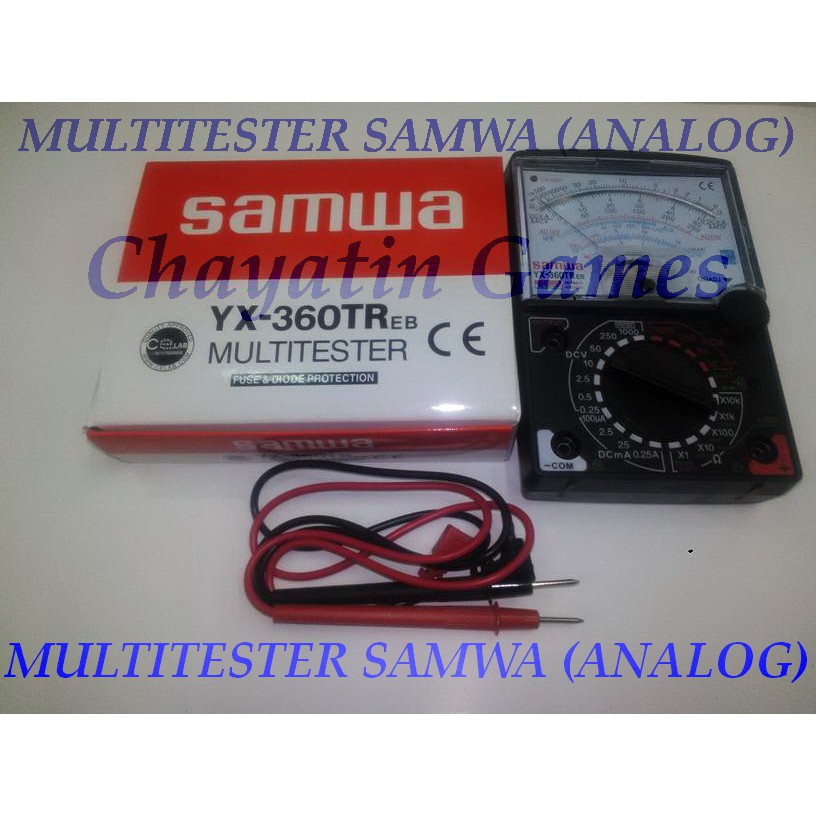Jual MULTITESTER SAMWA YX-360TR (MANUAL/ANALOG) | Shopee Indonesia