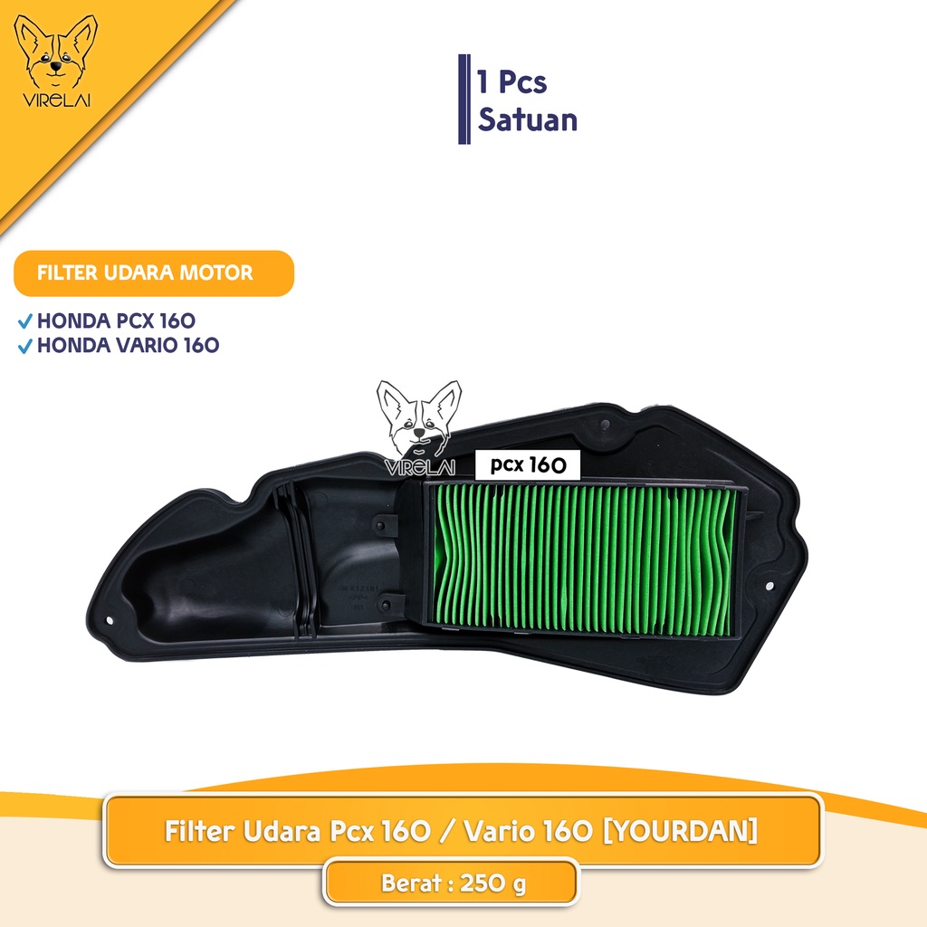 Jual Filter Udara Pcx 150 Lokal / Adv 150 / Pcx 160 / Vario 160 ...