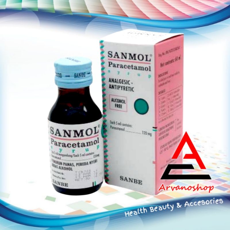 Jual SANMOL SYRUP 60 ML (ED 8/2024) | Shopee Indonesia