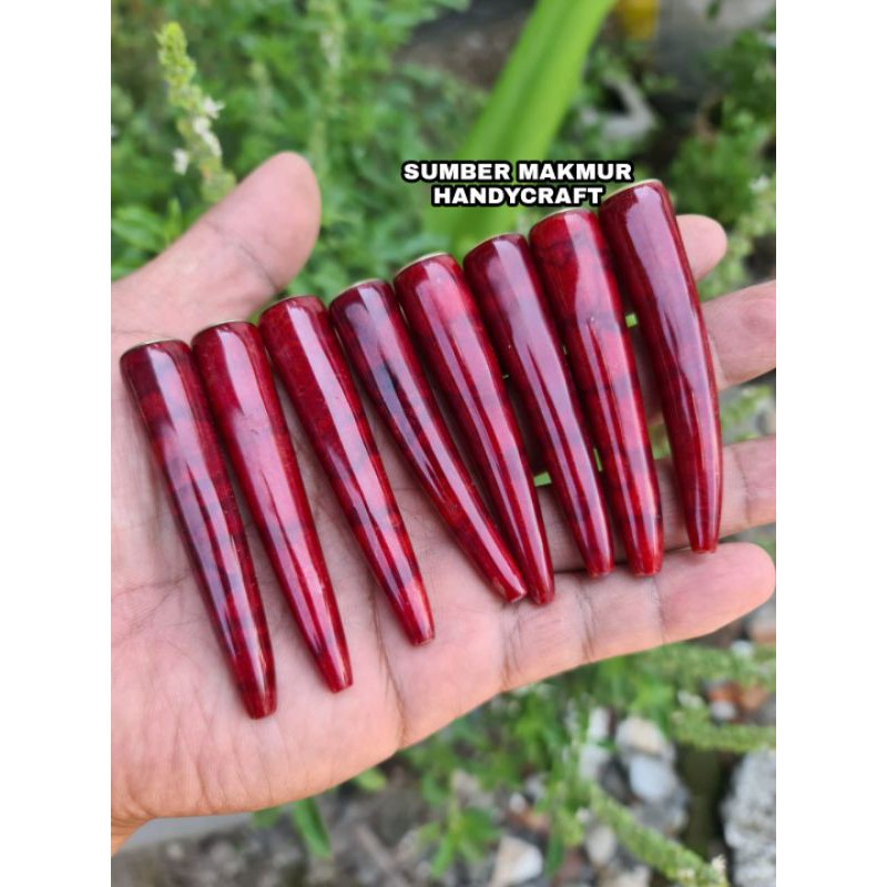 Jual Pipa Roko Coral Merah Petir / Pipa Once Batu Marjan Merah / Pipa ...