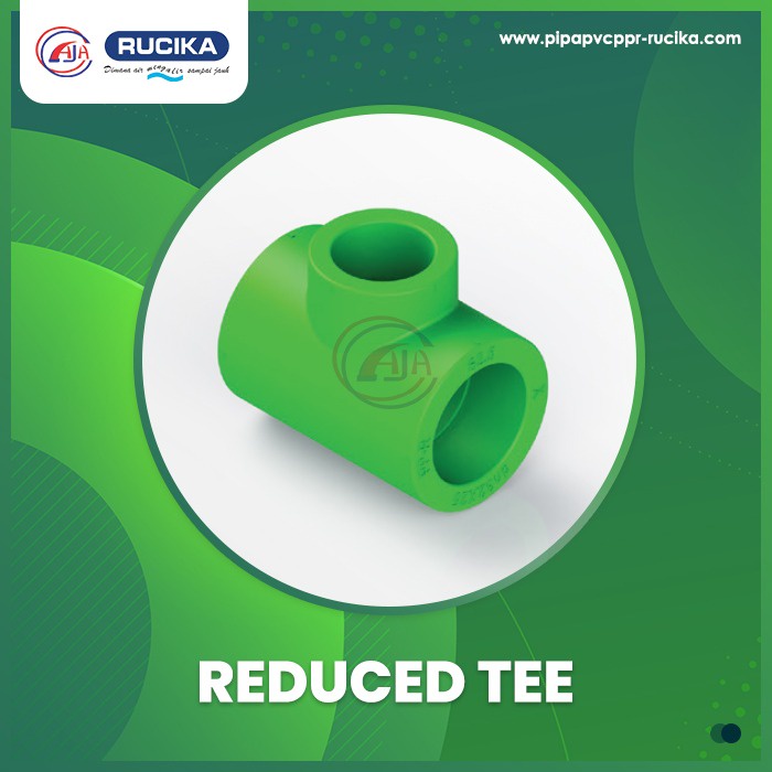 Jual Reduced Tee 25x20x25 (mm) / Reduced Tee PPR 25x20x25mm / Sambungan ...