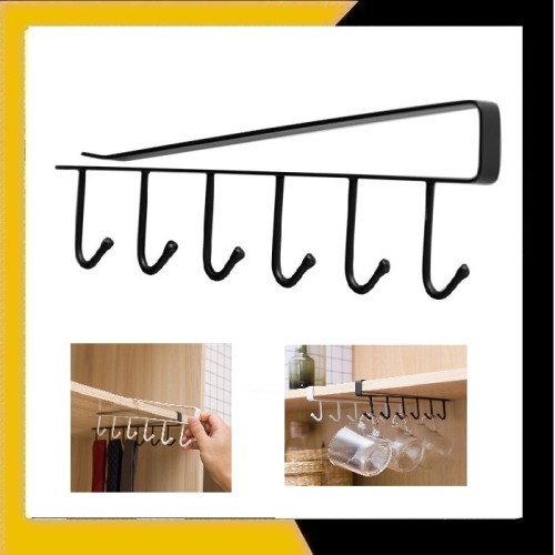 Jual Rak Gantungan Peralatan Dapur Lemari Pintu Multifungsi Model Besi ...