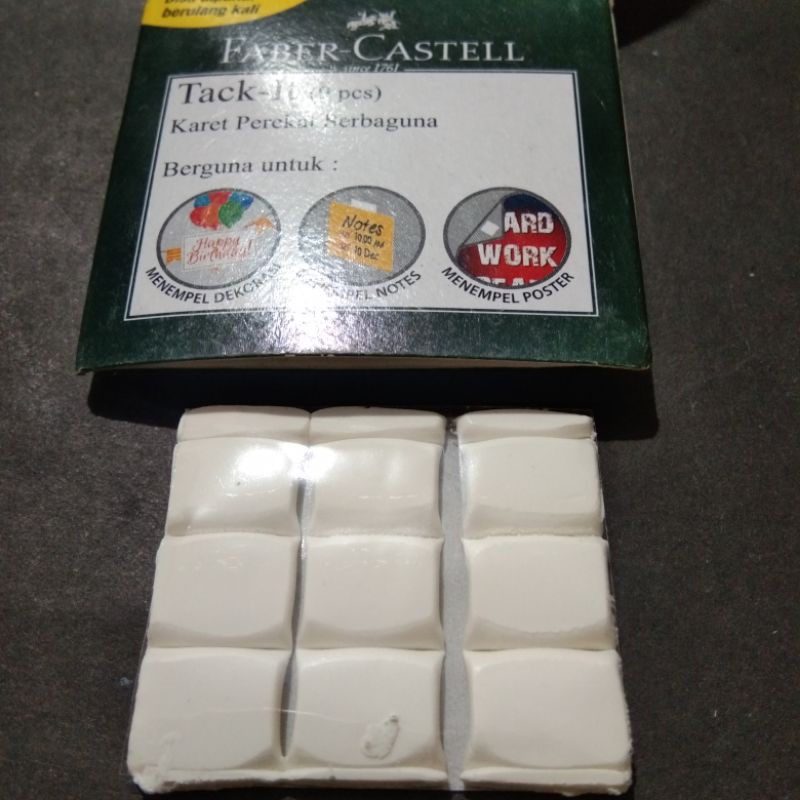 Jual TACK IT FABER CASTELL | KARET PEREKAT SERBAGUNA BISA DIPAKAI ...