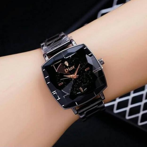 Jual Jam tangan wanita DIOR RANTAI TYPE KOTAK | Shopee Indonesia