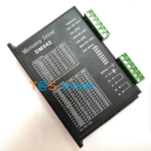 Jual DM542 Driver Motor Stepper CNC PLC Arduino Microstep | Shopee ...