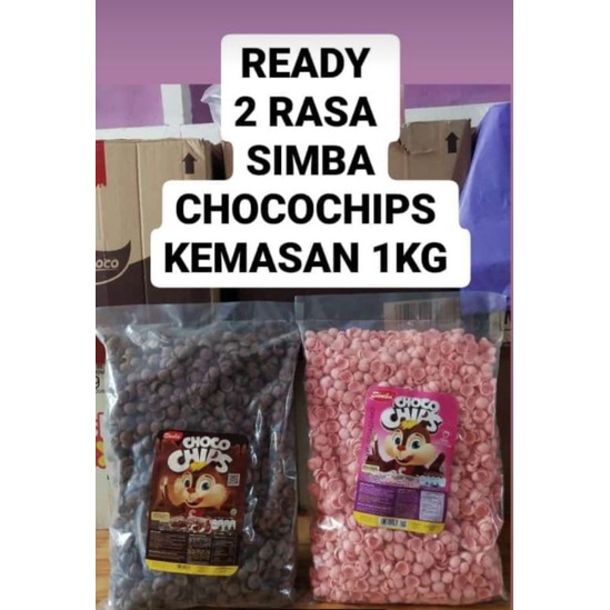 Jual SIMBA CHOCOCHIP || COKLAT & STRAWBERRY || CEMILAN KILOAN || SNACK ...