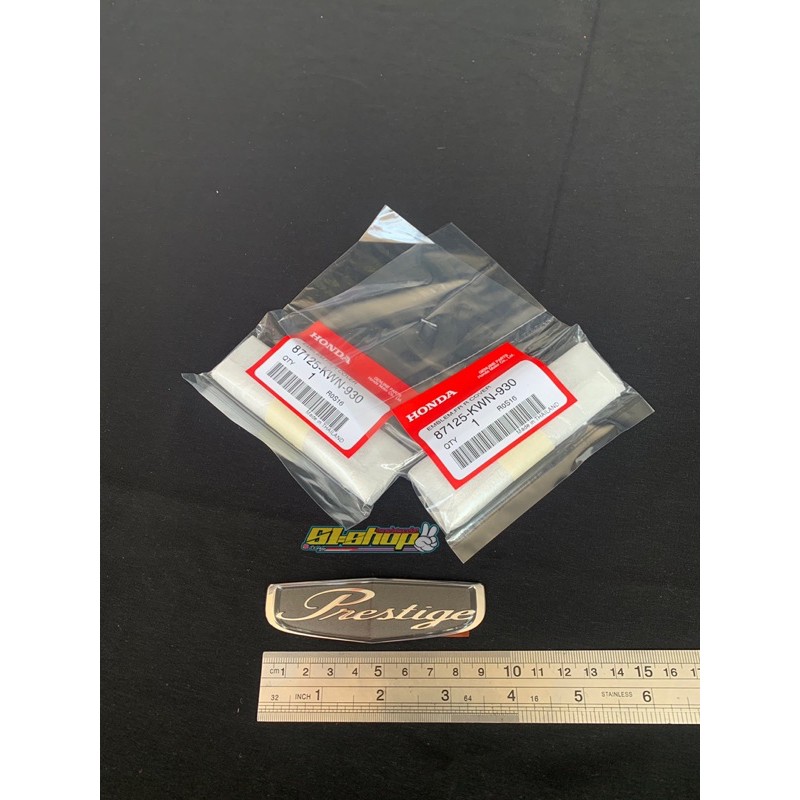 Jual emblem prestige pcx . vario . original honda thailand emblem ...