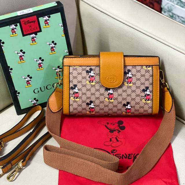 Jual Gucci X Disney Wallet Strap Mickey Free Box | Shopee Indonesia