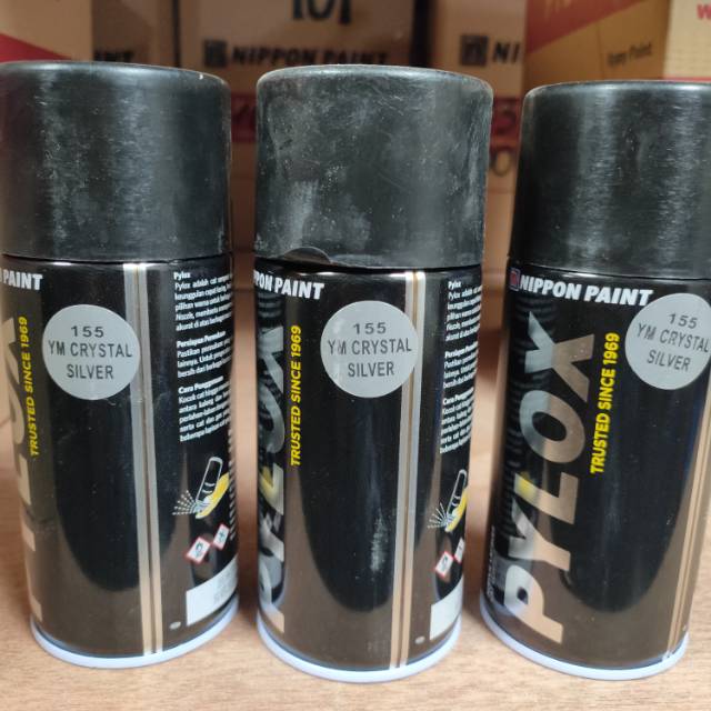 Jual CAT PYLOX PILOX 300cc YM CRYSTAL SILVER 155 NIPPON PAINT ...
