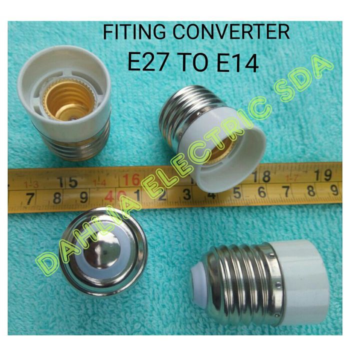Jual FITTING CONVERTER E27 TO E14 | Shopee Indonesia