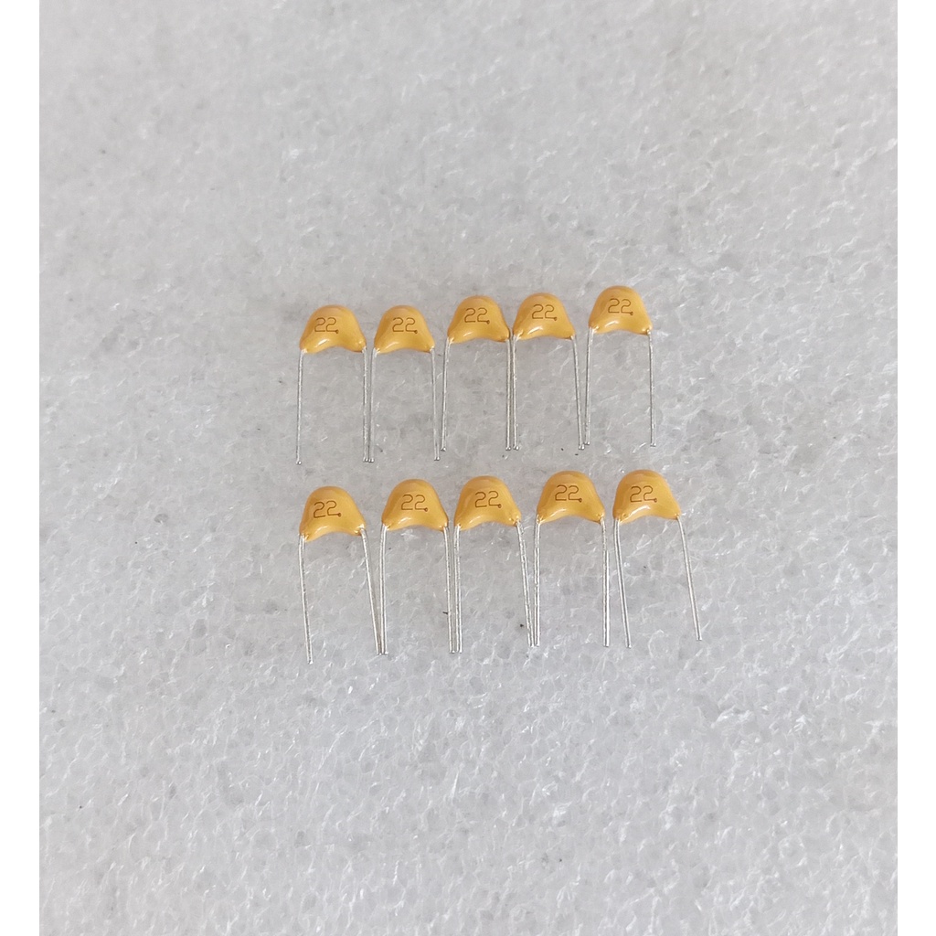 Jual Capacitor Monolithic 22pf 10pcs | Shopee Indonesia