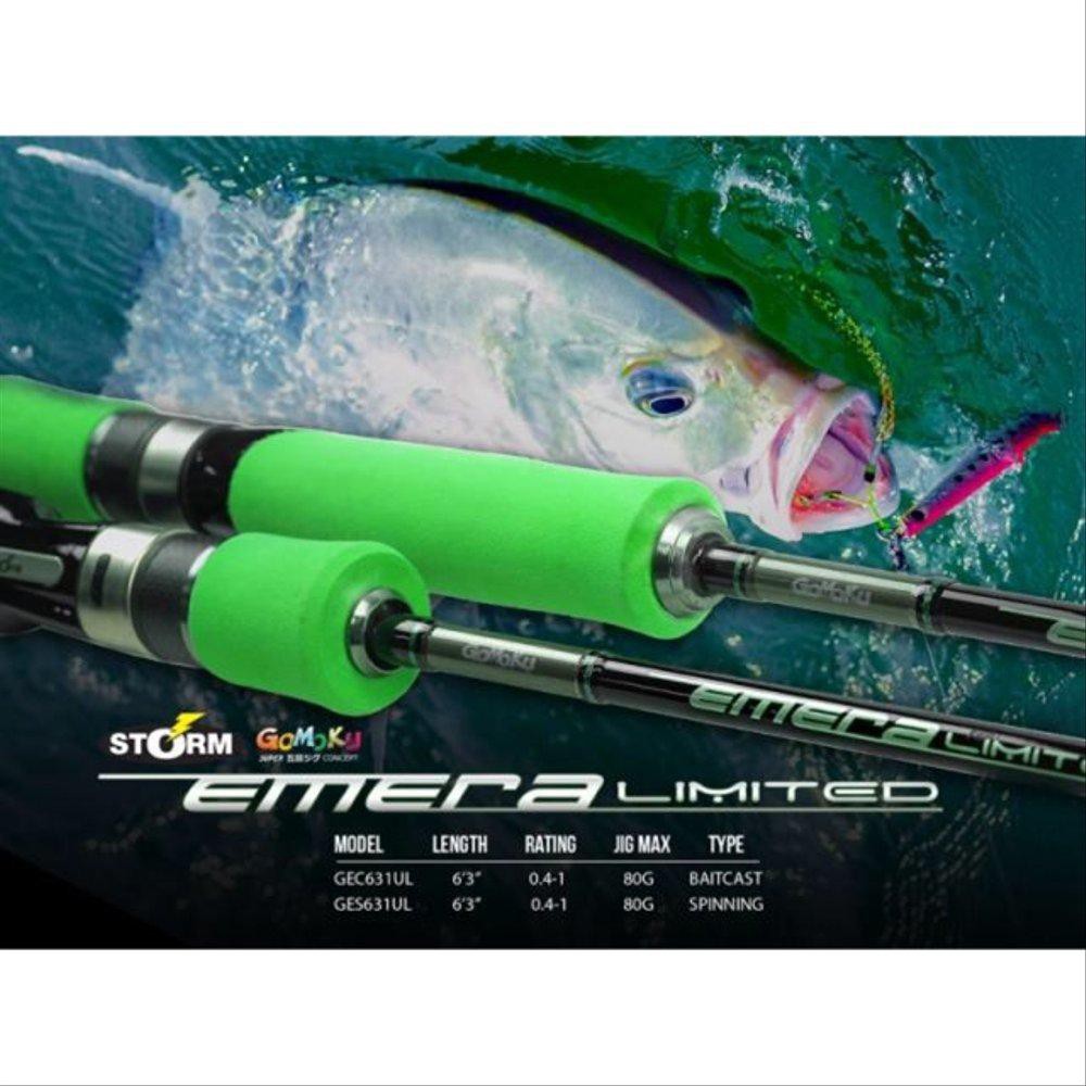 Jual Storm Gomoku Emera Limited Edition GEC 631UL (Baitcasting Rod ...