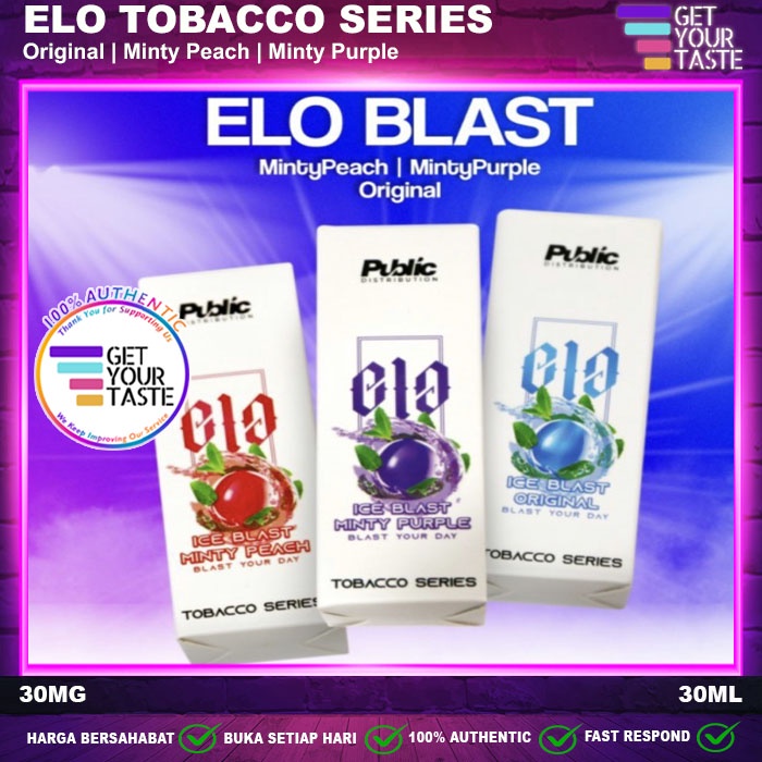 Jual Liquid Elo Tobacco Series Salt Nic 30ML Saltnic by Public ...