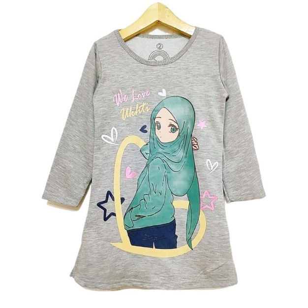 Jual Tunik anak perempuan lengan panjang 2-10 tahun | Shopee Indonesia