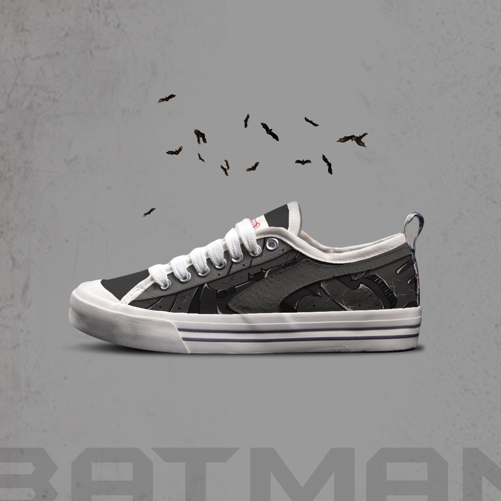Jual SEPATU CONSTRUST FOOTWEAR BATMAN CUSTOM PAINTING | Shopee Indonesia