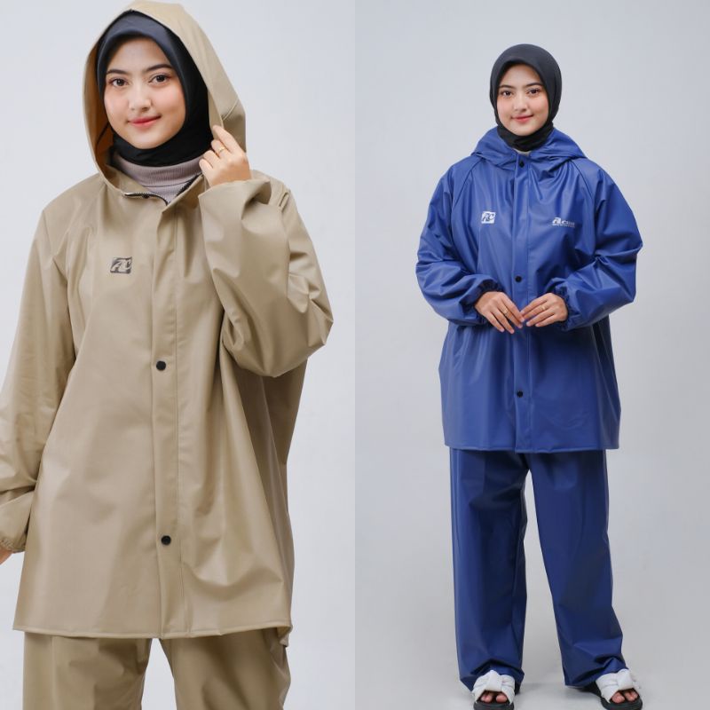 Jual Jas hujan tebaik Setelan Pria Wanita Mantel Mantol Pria Wanita Merek Acua Bahan Tebal ...