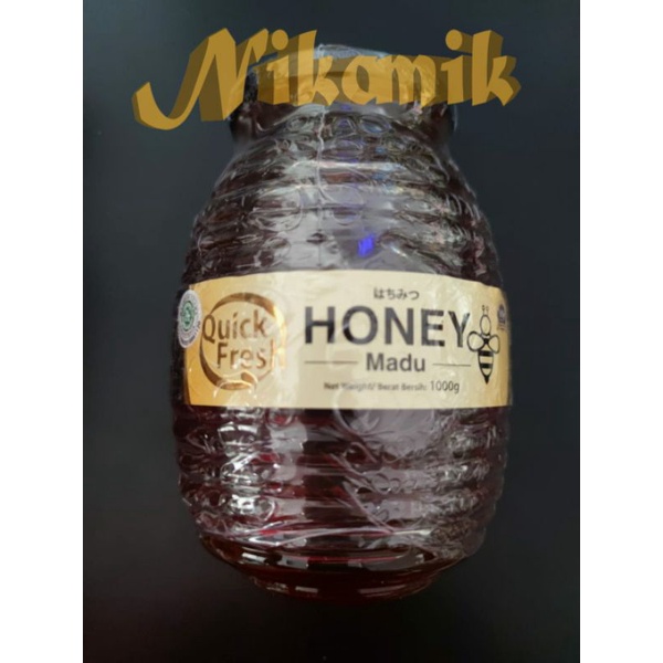 Jual Madu Murni Asli Quick Fresh Honey 1000g | Shopee Indonesia