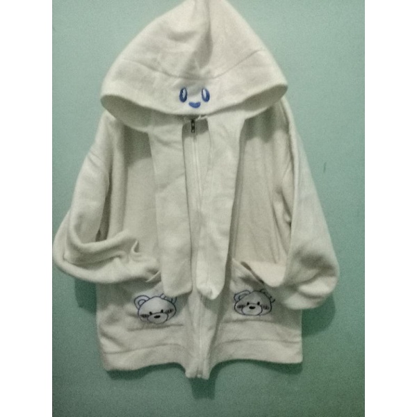 Jual Hoodie Ziper Putih Panda Shopee Indonesia