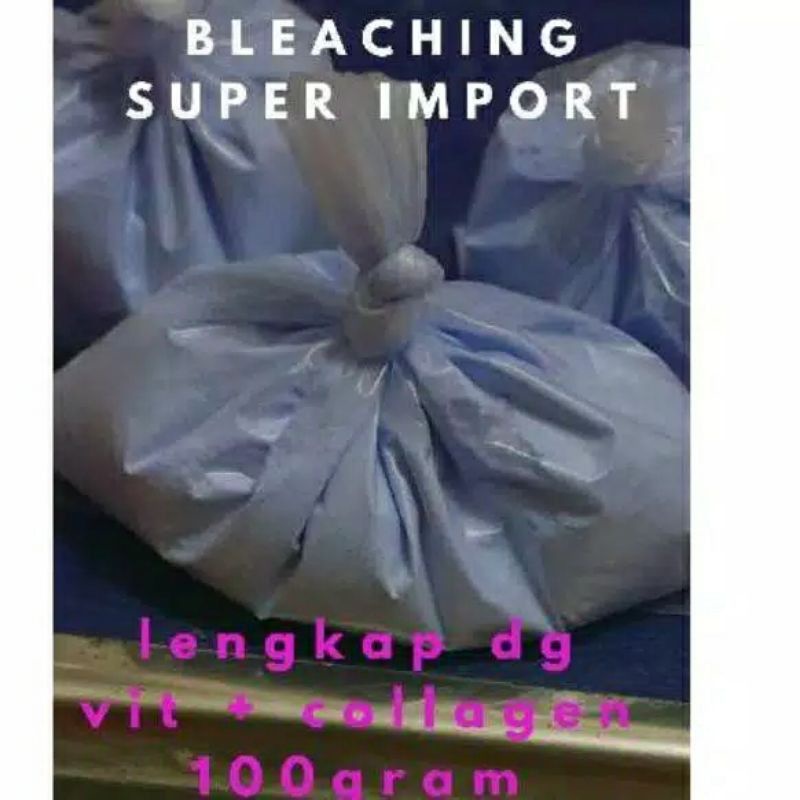 Jual BUBUK BLEACHING SUPER IMPORT 100GRAM ORIGINAL | Shopee Indonesia
