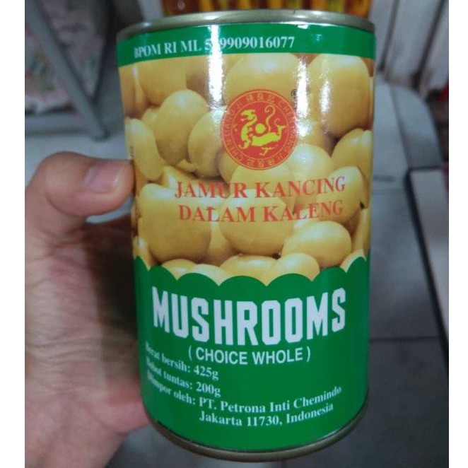Jual Jamur Kancing Dalam Kaleng / Mushrooms Choice Whole / Jamur Kaleng ...