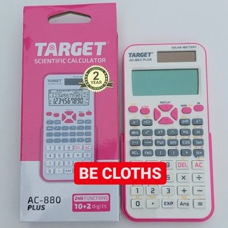 Jual Target AC-880 PLUS Kalkulator Ilmiah Kuliah Sekolah Kalkulator ...