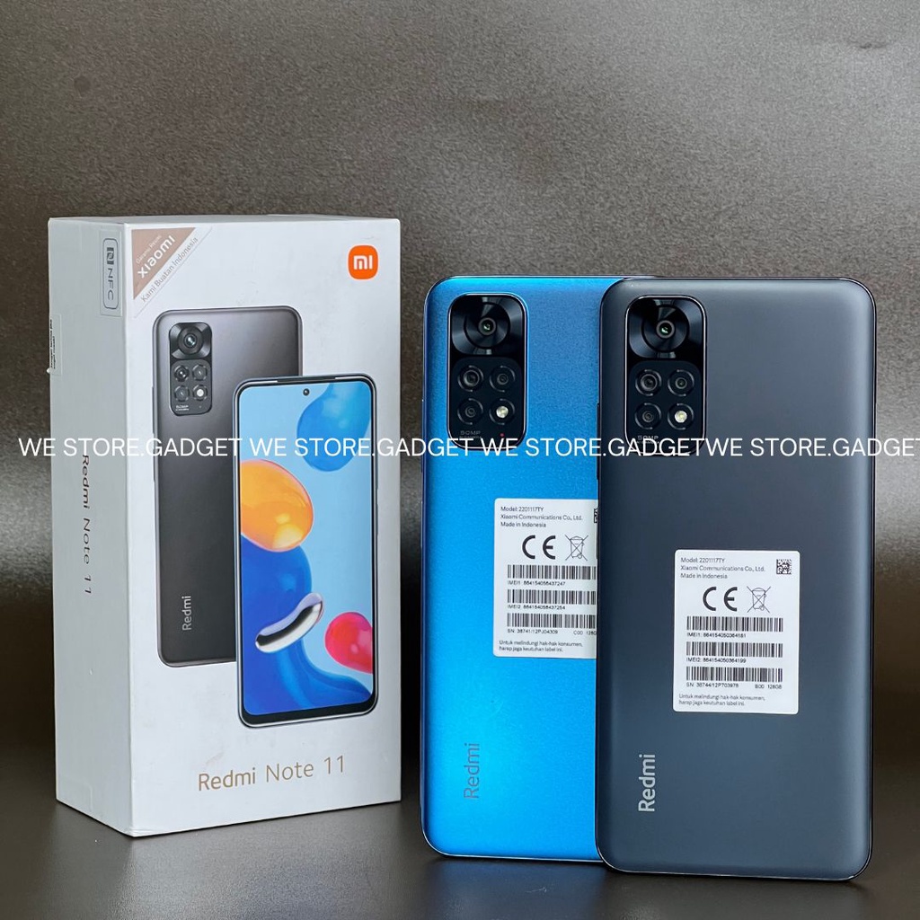 Jual XIAOMI REDMI NOTE 11 4/128gb 6/128gb SECOND FULLSET ORIGINAL ...