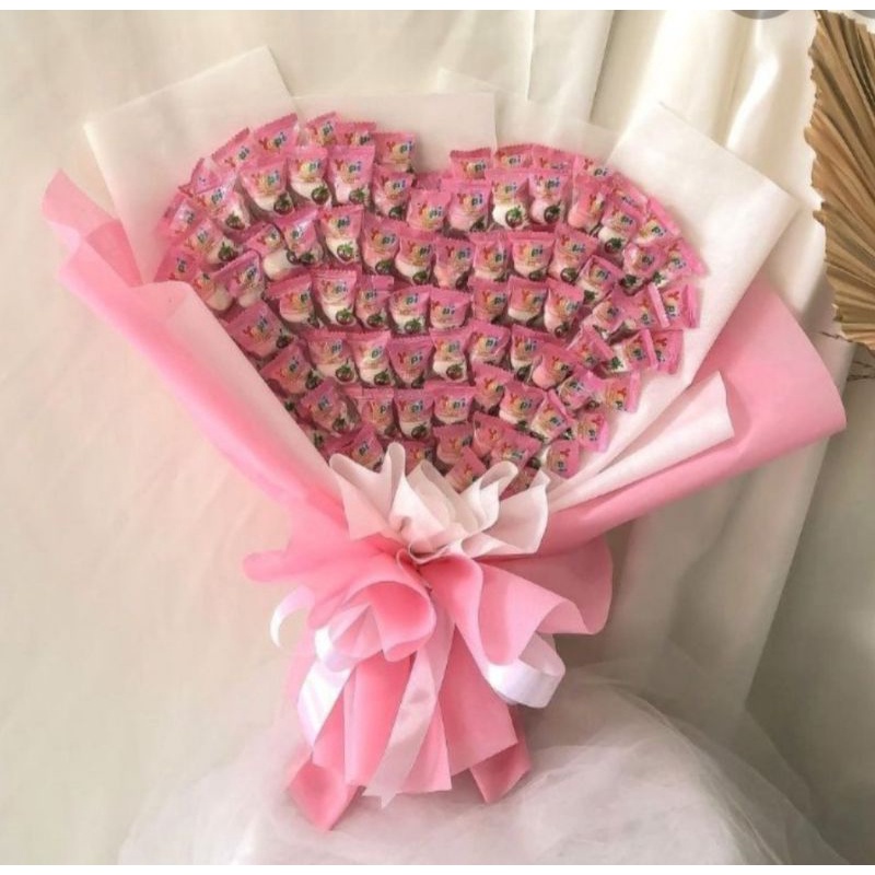 Jual Buket permen/buket yuppi | Shopee Indonesia