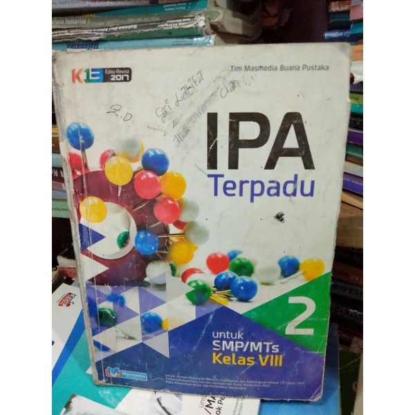 Jual IPA TERPADU SMP KELAS 2-8 MASMEDIA | Shopee Indonesia