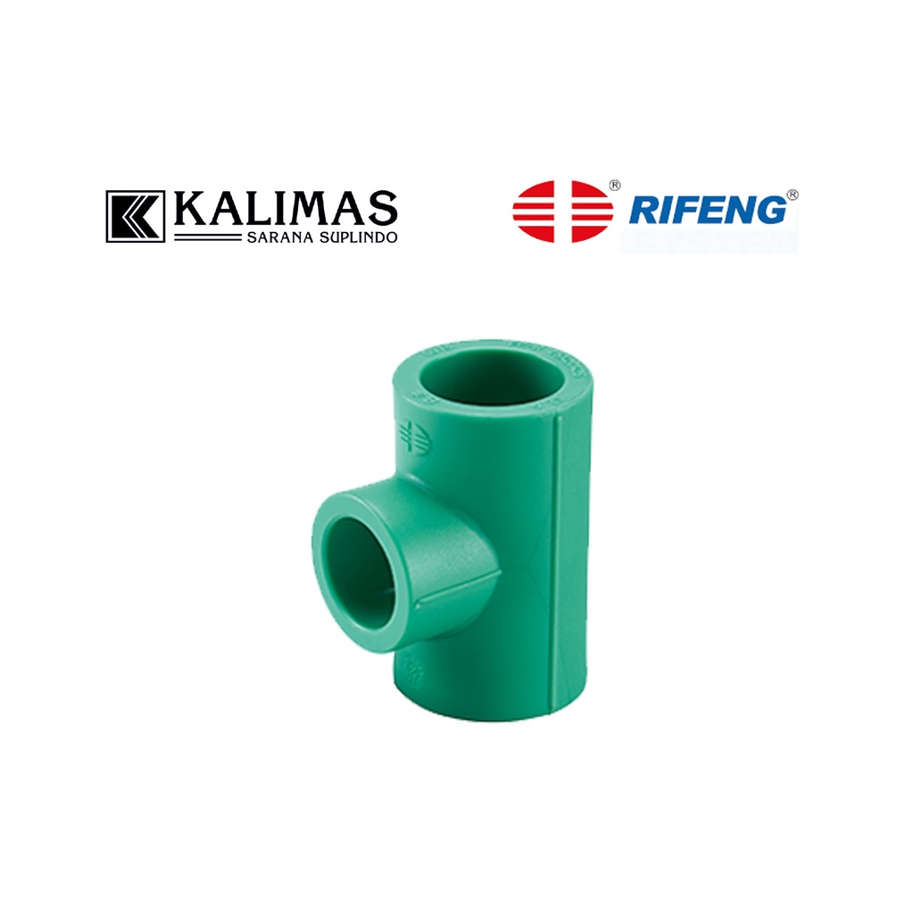Jual Tee Pipa PPR/ Equal Tee (RIFENG) F12-T25x25x25 | Shopee Indonesia