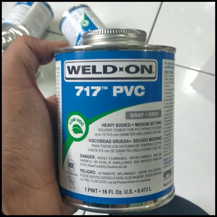 Jual Weld On 717 Pvc Glue ( Lem Pvc Weld On 717) | Shopee Indonesia