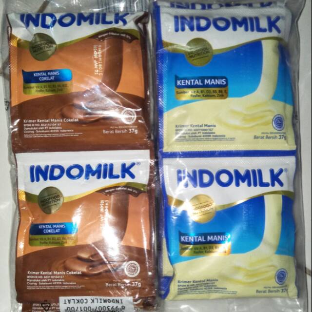Jual Susu kental manis skm sachet indomilk | Shopee Indonesia