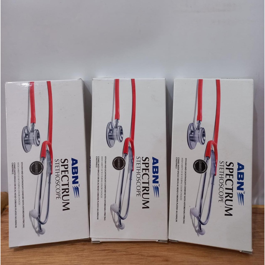 Jual STETHOSCOPE LIGHT WEIGHT SPECTRUM DUAL HEAD - ABN/ ADULT (DEWASA ...