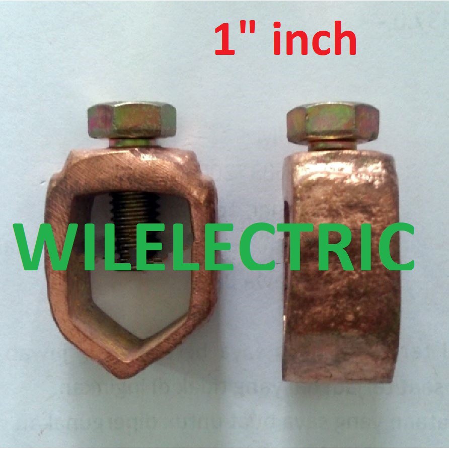 Jual klem / clamp cincin grounding / ground rod 1" / 1 inch | Shopee ...