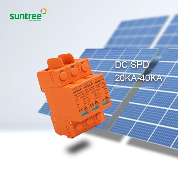 Jual DC SPD Surge Protection Device SUNTREE 3 Pole 1000 VDC 20-40 kA ...
