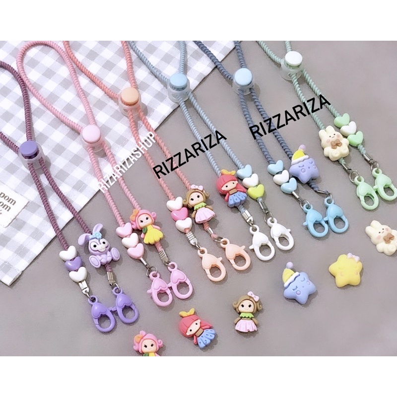 Jual Strap Masker 2in1 |Kombi Love 3 kecil|Tali Masker | Shopee Indonesia