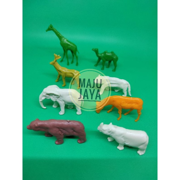 Jual Mainan Patung Animal Kecil Isi 100 Pcs | Shopee Indonesia